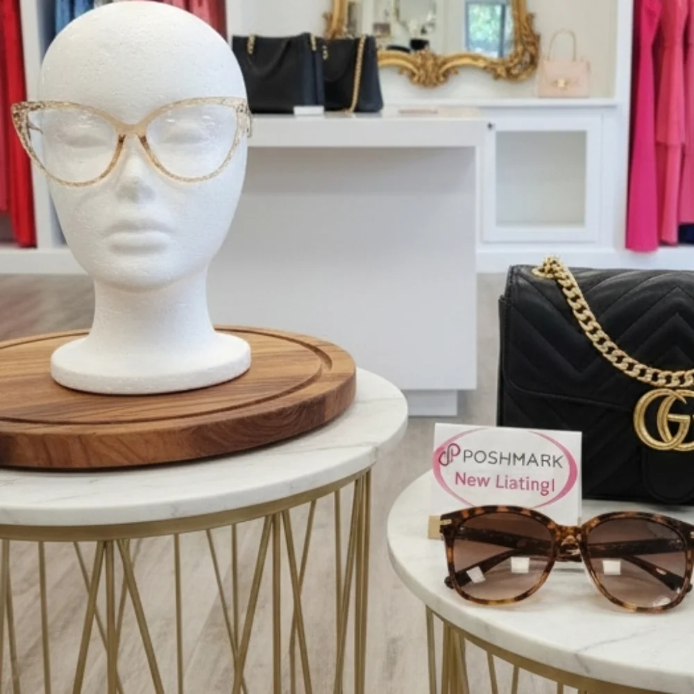 Accessories | Champagne Transparent Cat Eye Eyeglass Frames | Poshmark